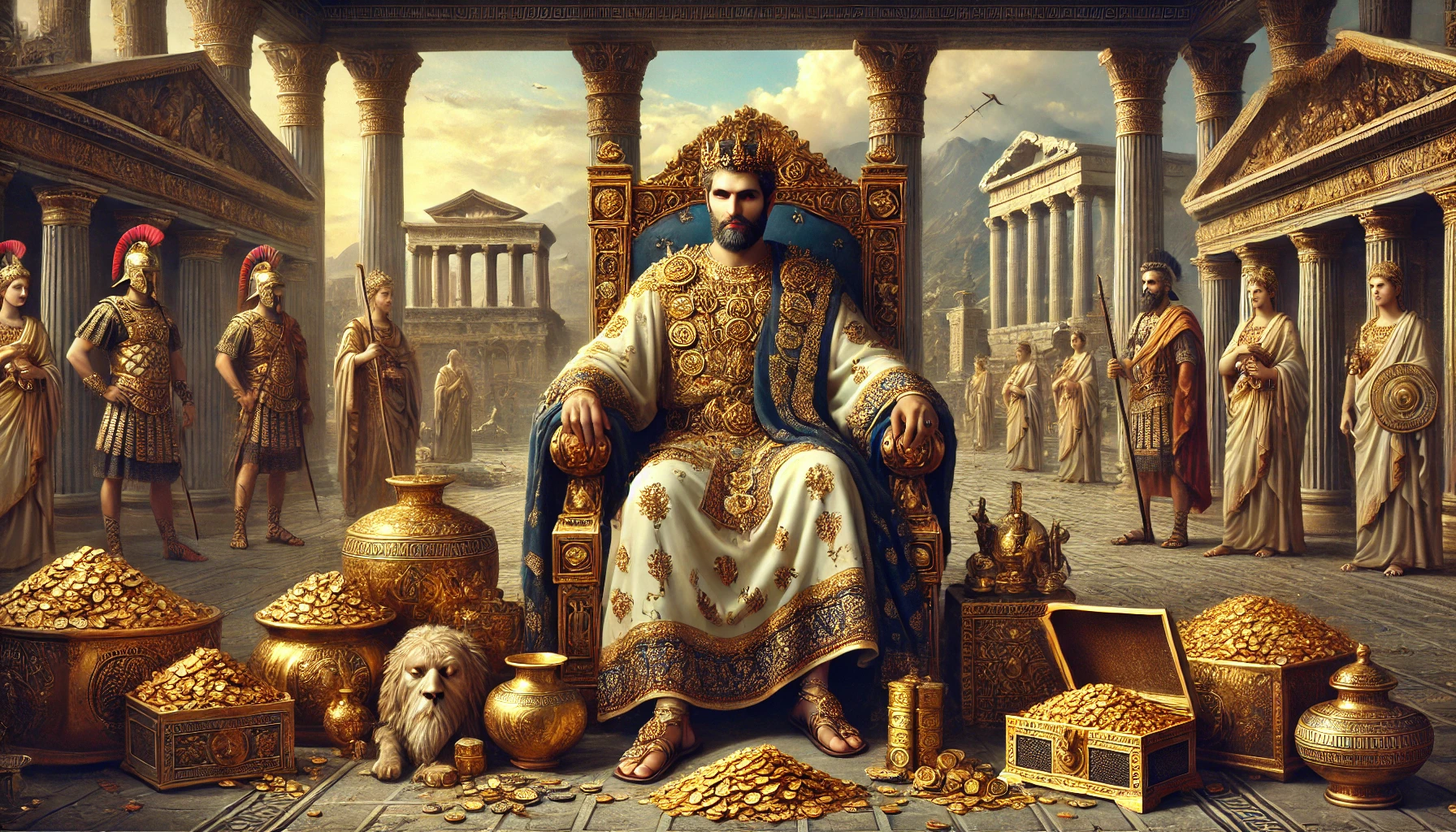 Creso, Rey de Lidia (591-546 a.C.): El monarca cuya riqueza se ...