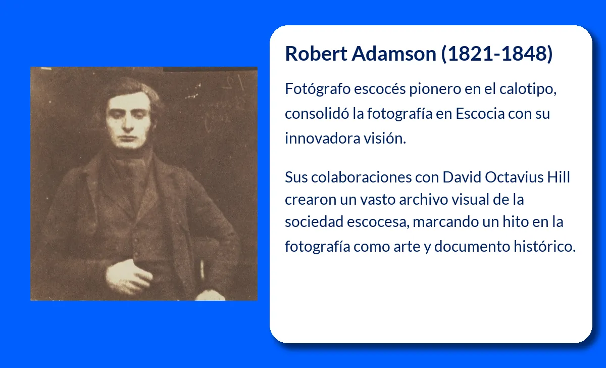 Robert Adamson (1821-1848): El pionero escocés de la fotografía ...