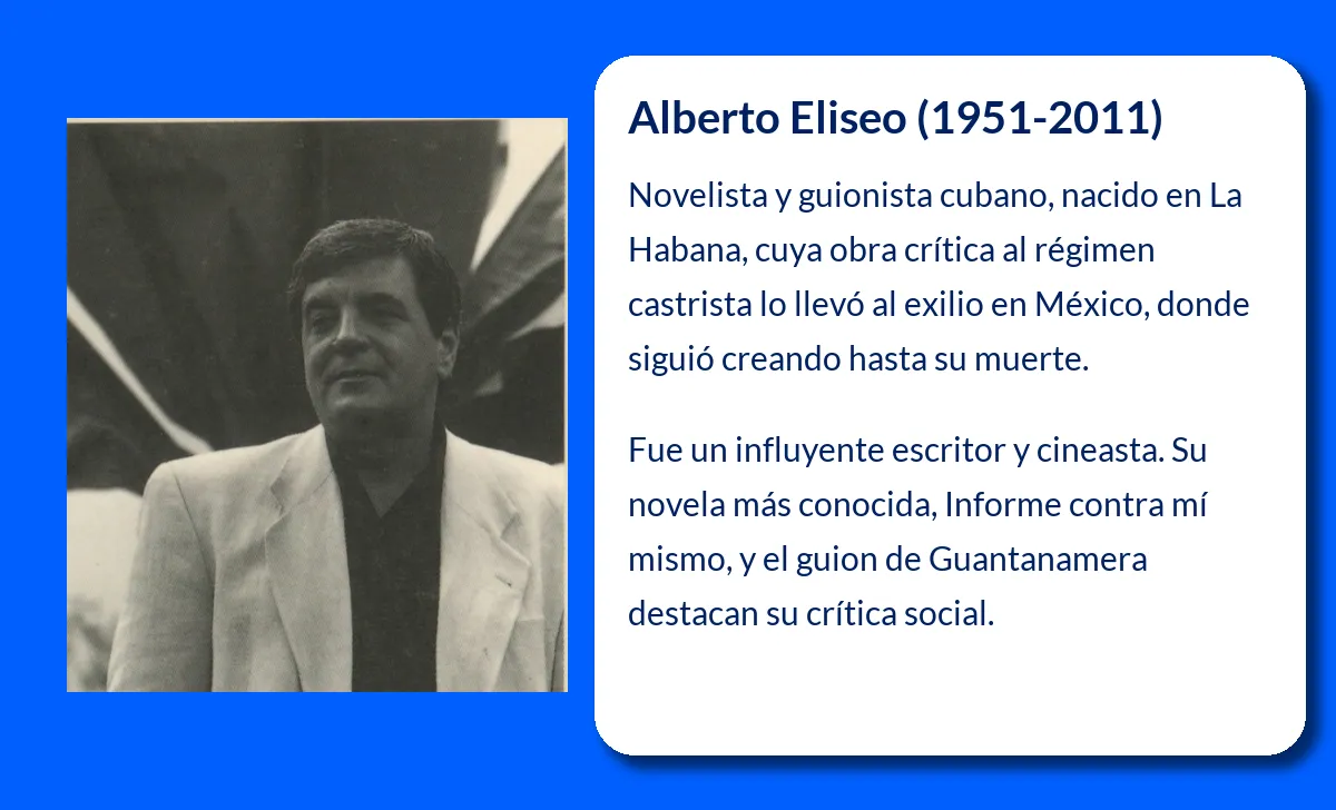 Alberto Eliseo (1951-2011): El novelista cubano que desafió al régimen ...