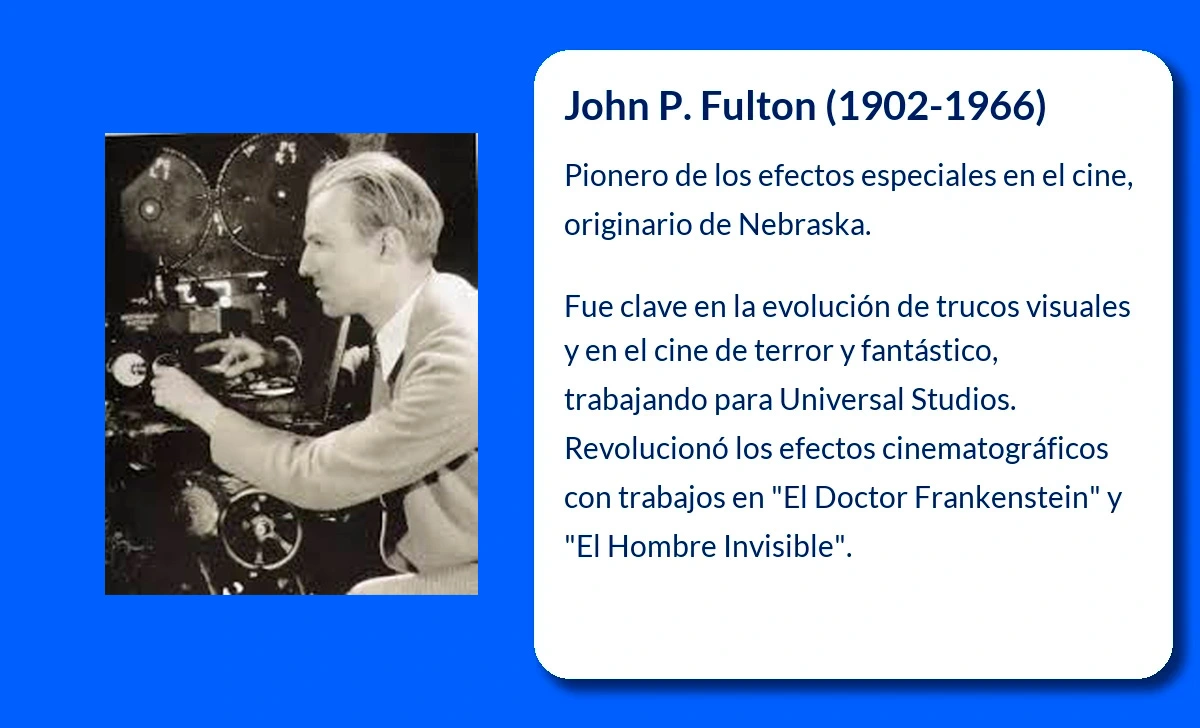 Fulton, John P. (1902-1966): El genio detrás de los efectos especiales ...