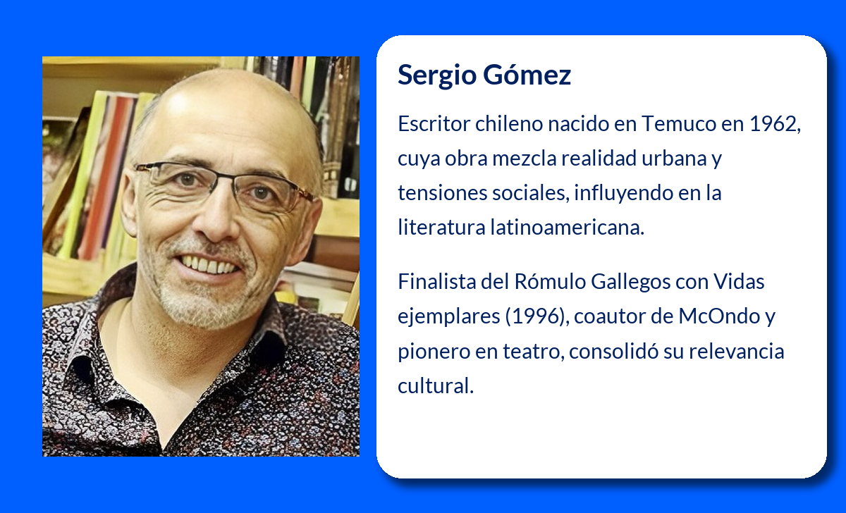 Sergio Gómez (1962-VVVV): El escritor chileno que revolucionó la ...