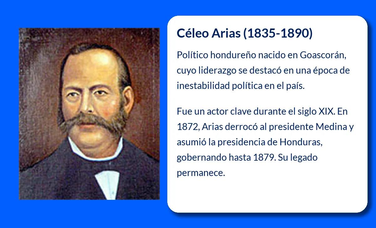 Céleo Arias (1835-1890). El político hondureño que marcó una época de ...