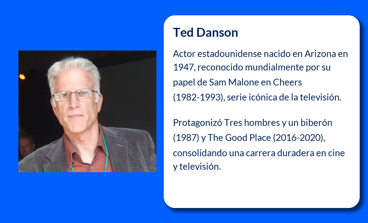 Ted Danson (1947-VVVV): El actor que conquistó la televisión ...