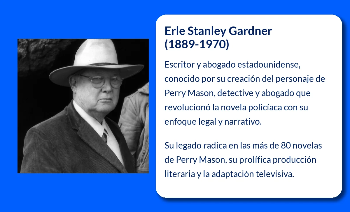 Erle Stanley Gardner (1889-1970). El creador de Perry Mason y el ...