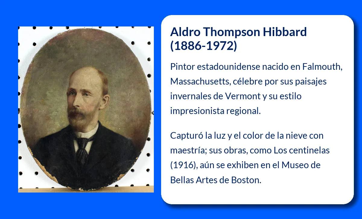 Hibbard, Aldro Thompson (1886-1972). El maestro de los paisajes nevados ...