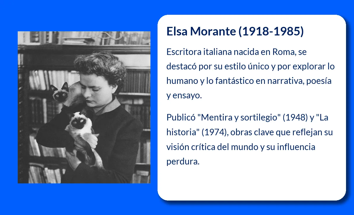 Elsa Morante (1918-1985): La voz única de la narrativa italiana que ...