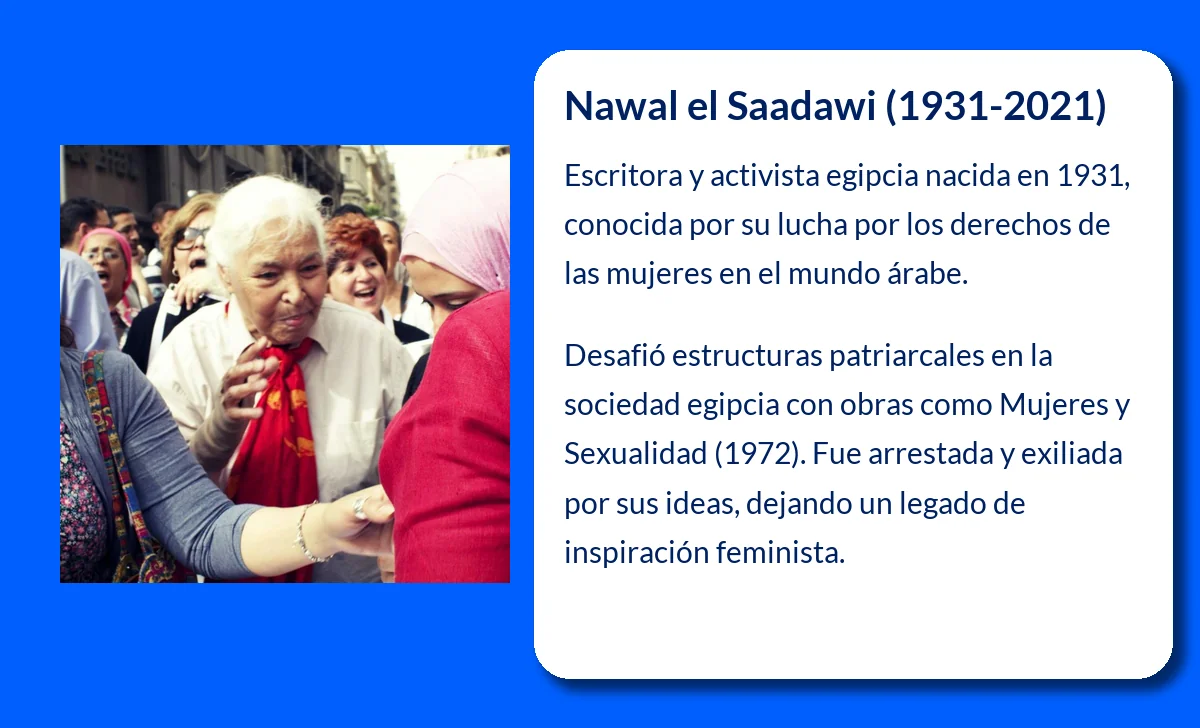 Nawal el Saadawi (1931-2021): La voz rebelde del feminismo árabe - MCN ...