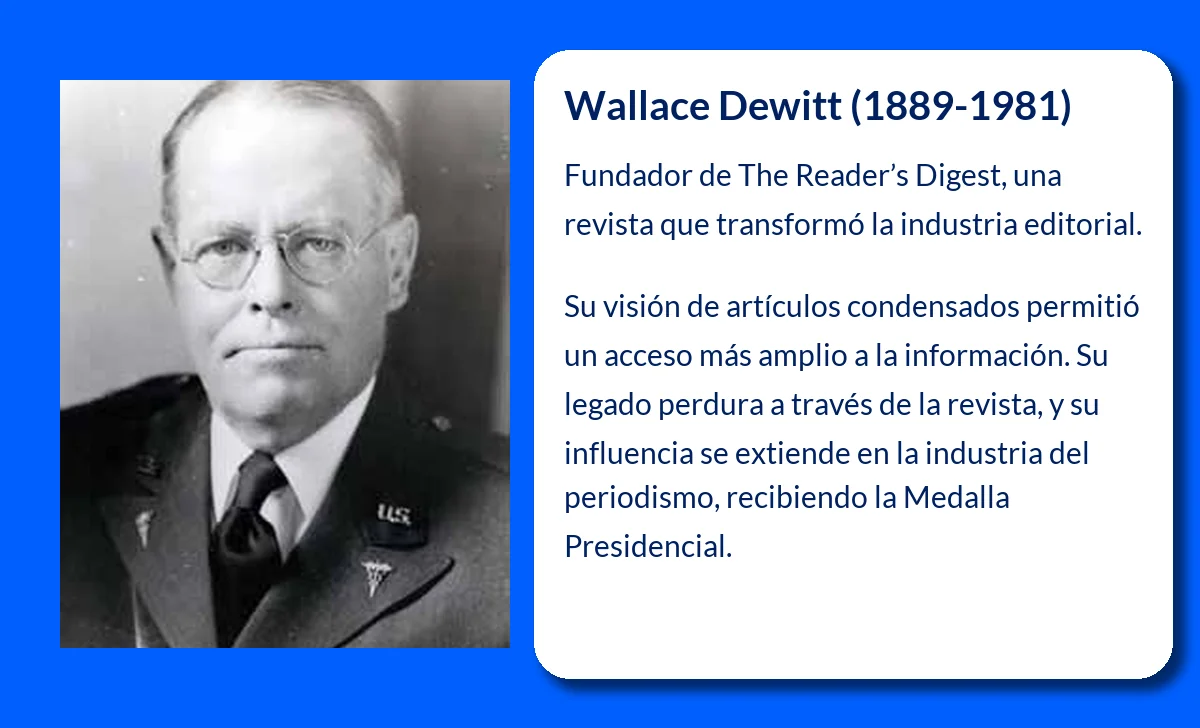 Wallace Dewitt (1889-1981): El visionario fundador de The Reader’s ...