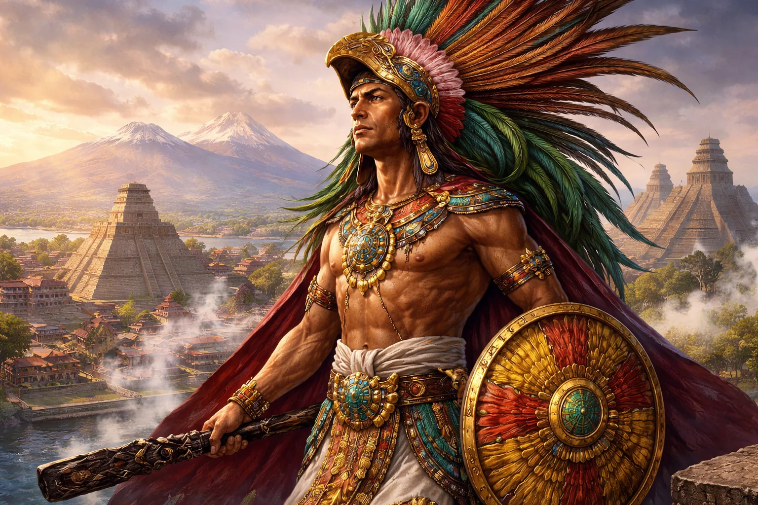 Cuauhtémoc (ca. 1502-1525). El último emperador azteca que resistió la ...